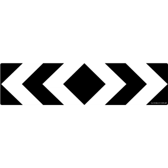 Bi Directional Chevron — Platinum Safety Signs