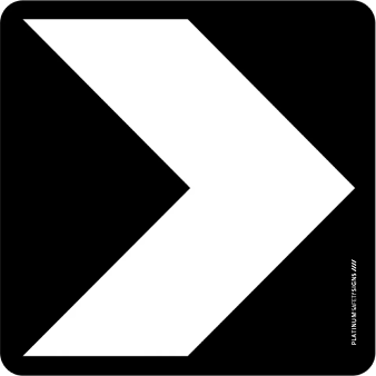 Chevron — Platinum Safety Signs
