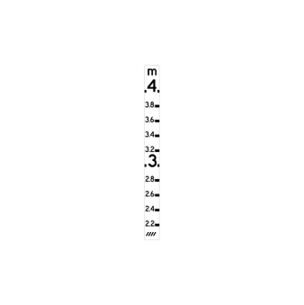 Depth Marker 2-4m — Platinum Safety Signs