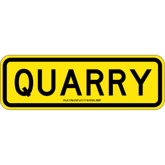 Quarry — Platinum Safety Signs