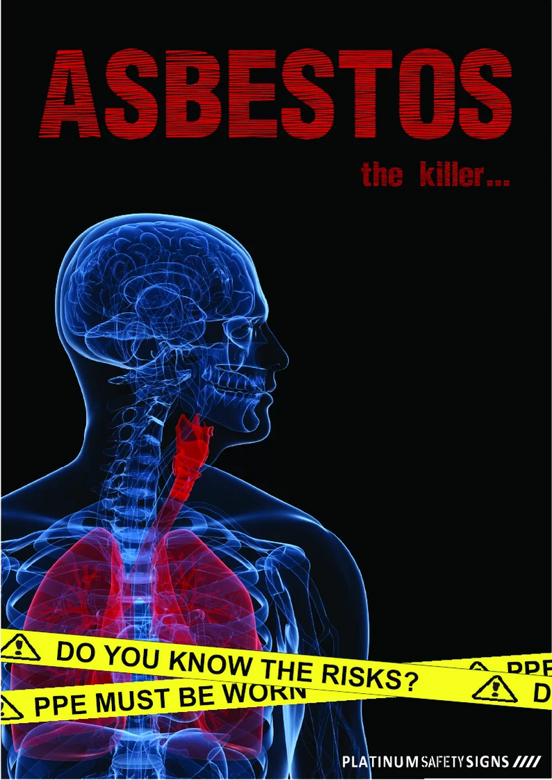 Asbestos & Silica Dust — Platinum Safety Signs