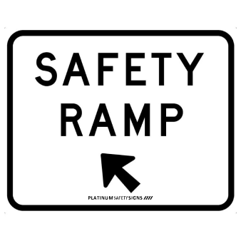 Safety Ramp (Left or Right) — Platinum Safety Signs