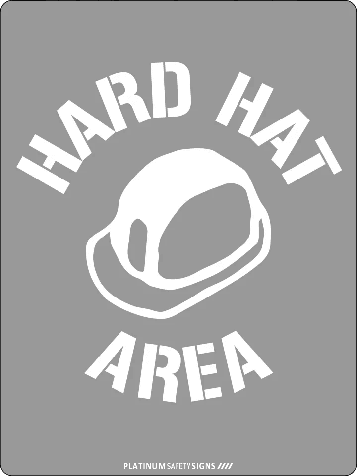 Hard Hat Area — Platinum Safety Signs