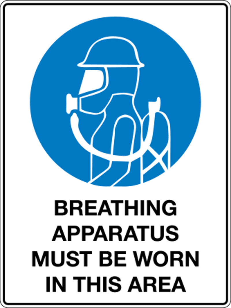 Breathing Apparatus — Platinum Safety Signs