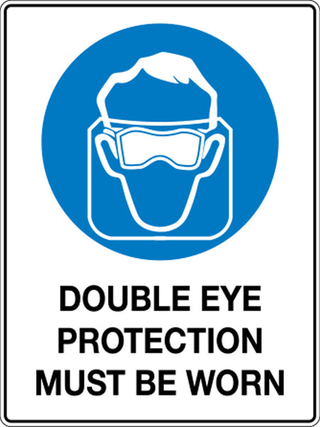 Double Eye Protection – Platinum Safety Signs