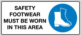 Safety Footwear Sign — Platinum Safety Signs